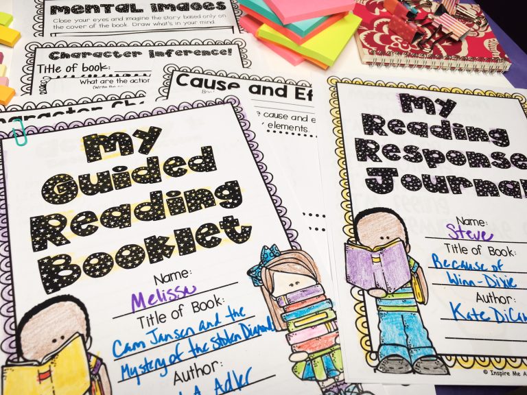 Guided Reading Binder: Get Organized! - Inspire Me ASAP