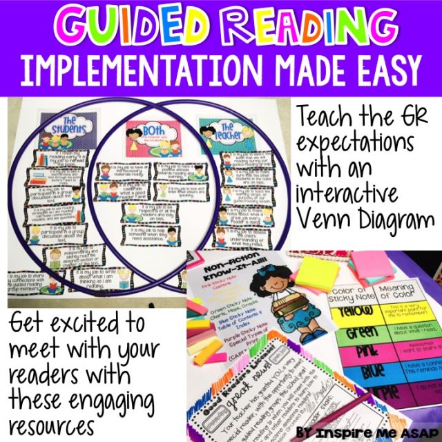 Creating a Guided Reading Binder - Inspire Me ASAP