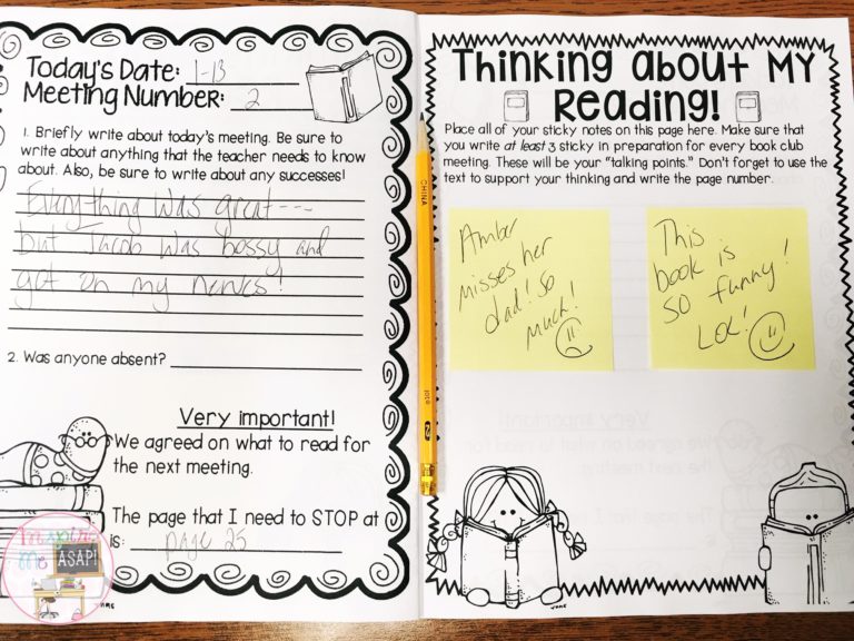 Using Assessments in Book Clubs - Inspire Me ASAP