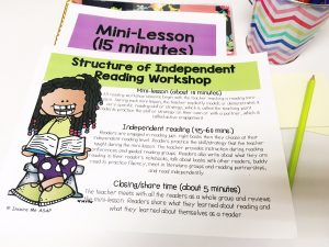 Introduction to Reading Workshop - Inspire Me ASAP