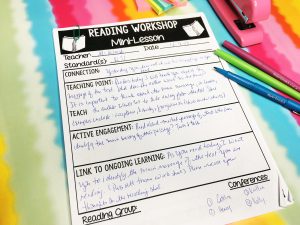 Reading Workshop Mini-Lessons - Inspire Me ASAP
