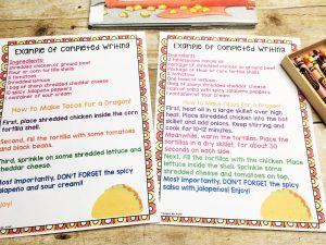 Dragons Love Tacos- Procedural Writing Lesson - Inspire Me ASAP