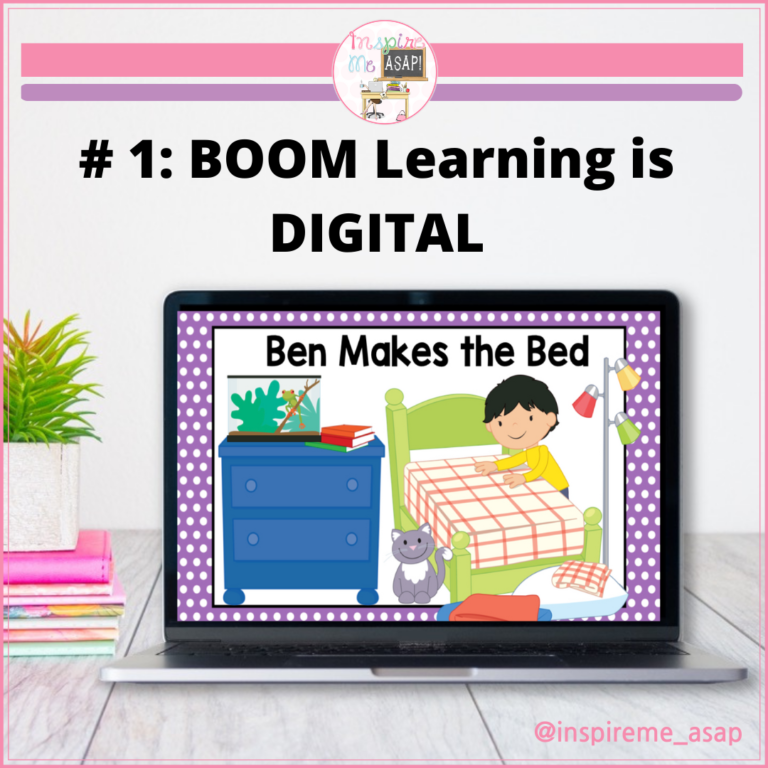 5 Reasons to Use BOOM Learning Task Cards - Inspire Me ASAP