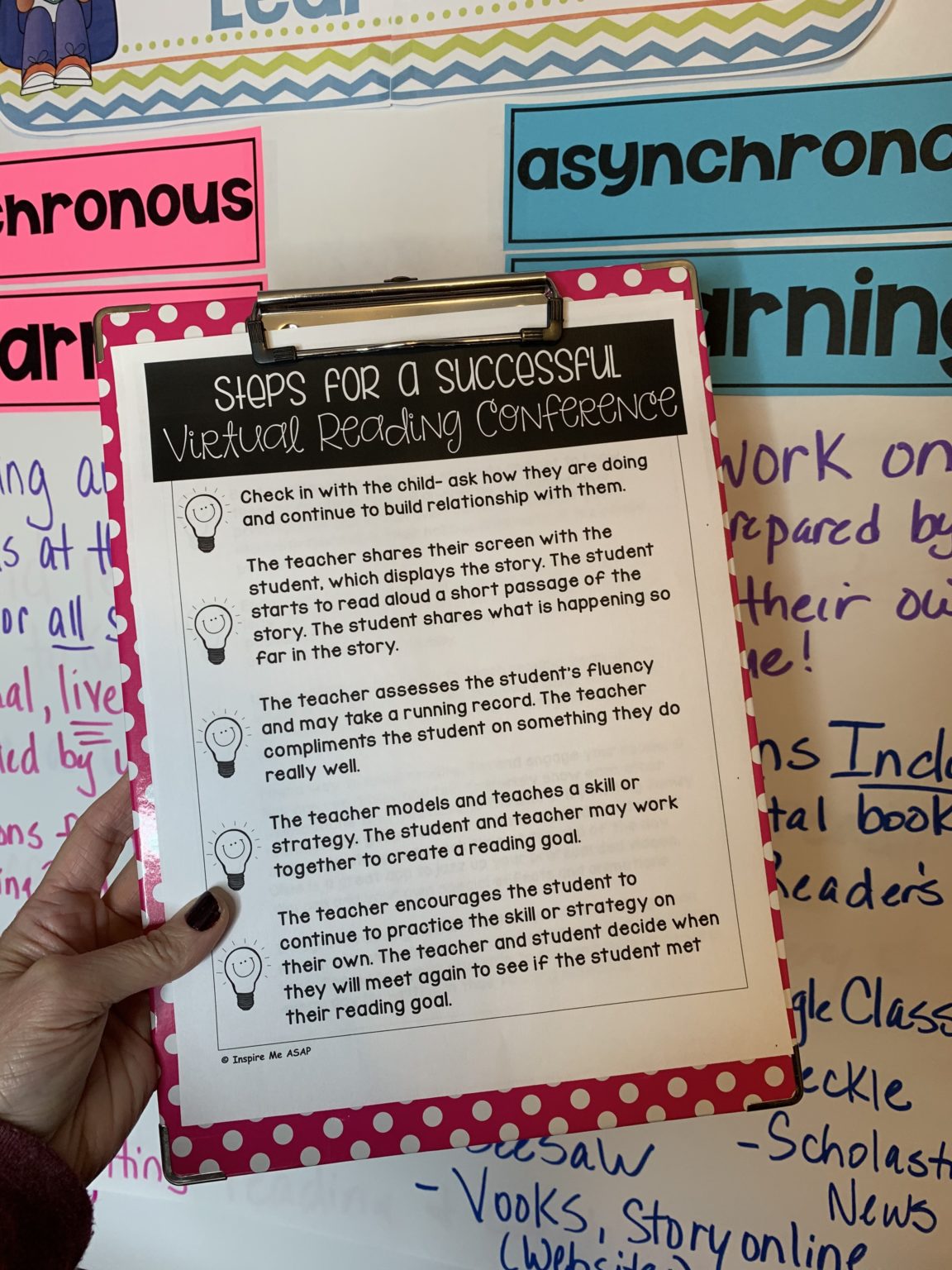 How to Have a Virtual Reading Conference - Inspire Me ASAP