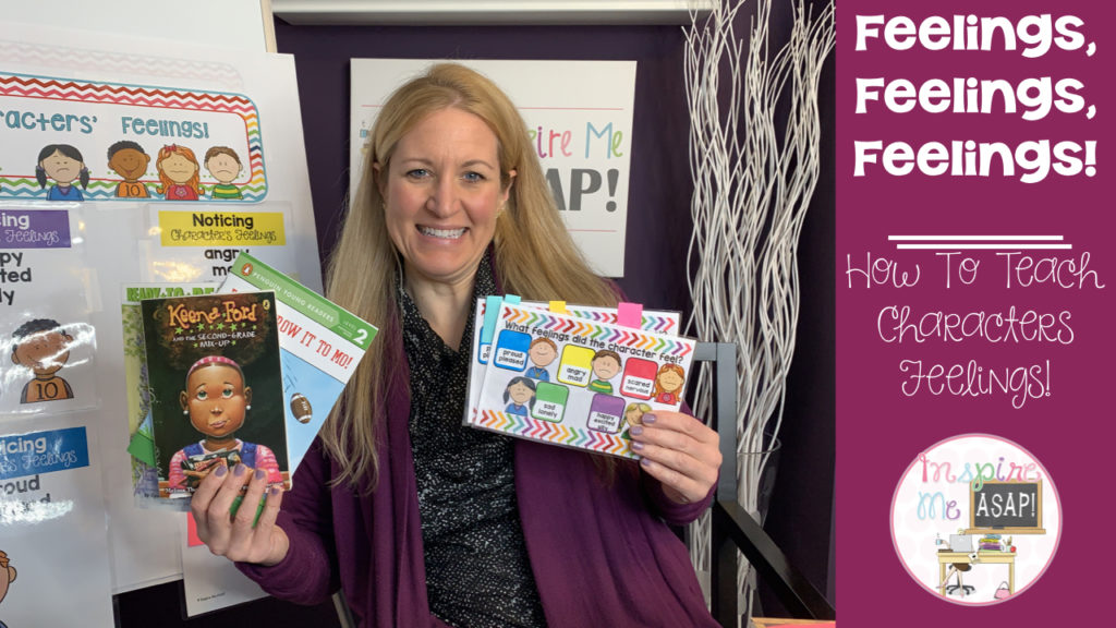Teaching Characters' Feelings - Inspire Me ASAP