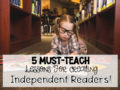5 Must-Teach Lessons for Creating a Class of Engaged and Independent ...